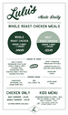 Menu – Lulu's Kitchenette